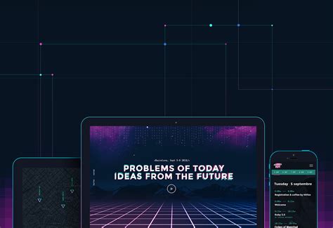 Full Stack Fest 2016 Retrofuturistic Experience Behance