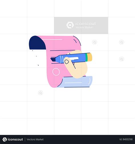 Text Highlighter Animated Icon Free Download Tools And Equipment