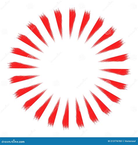 Grungy Circle Blob Blotch Vector Stock Vector Illustration Of Acrylic Brushstroke