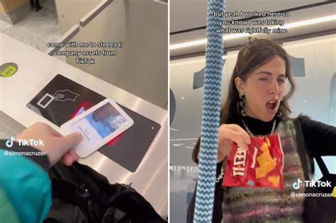 Tiktok Employee Goes Viral After ‘stealing Company Assets On Day After