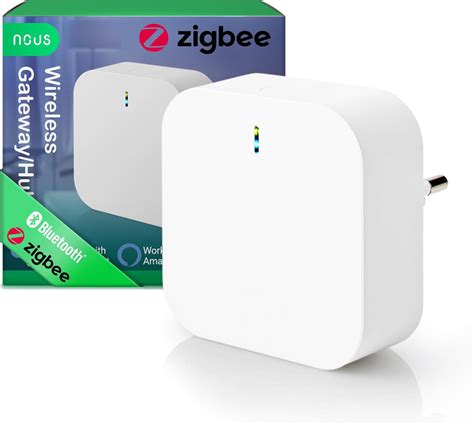 NOUS E1 ZigBee Gateway, ZigBee Hub/Bluetooth Hub, ZigBee Bridge, ZigBee ...