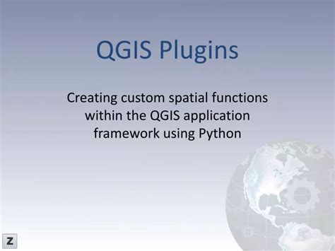 PPT QGIS Plugins PowerPoint Presentation Free Download ID