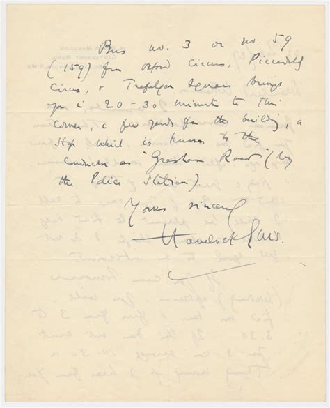 Lot Havelock Ellis