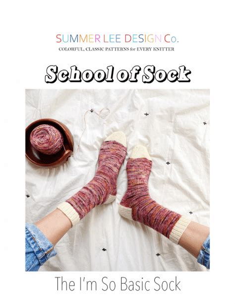 Basic Sock Knitting Pattern Download Printable PDF Templateroller