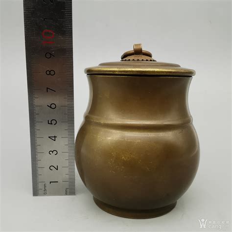 底款禅字小铜香炉 禅字款小铜香炉 底款禅字铜香炉价值 大山谷图库