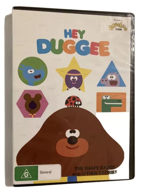 Hey Duggee The Shape Badge Dvds Both 24 Region New £1080 Picclick Uk