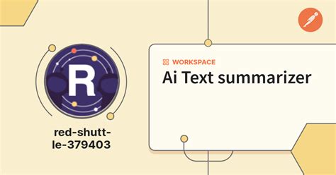 Ai Text Summarizer Postman Api Network