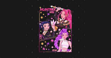 Kpop Demon Hunter Huntrix Mira Rumi Zoey Kpop Demon Hunter Huntrix