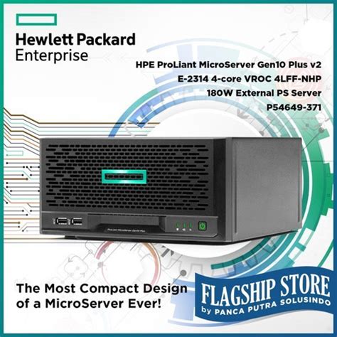 Jual HPE MicroServer G Plus V Xeon E GB X TB SATA KM P Jakarta Utara HPE