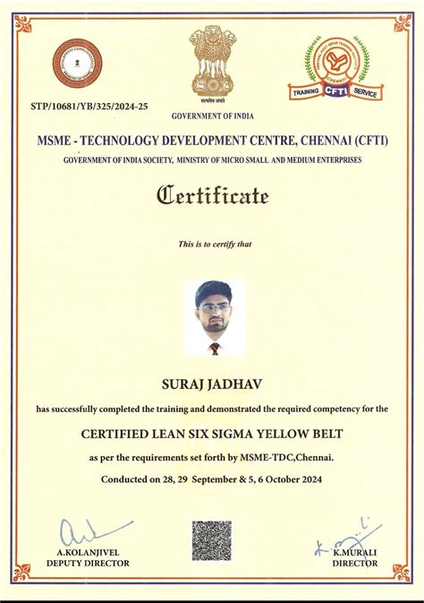 Suraj Jadhav On Linkedin Another Milestone Added To My Quality