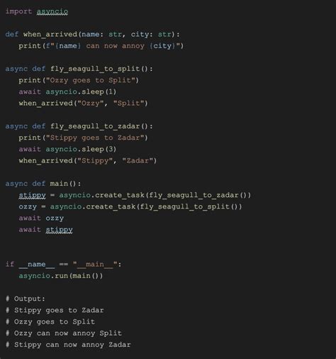 Asyncio Demystified