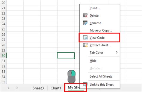 how to find the sheet name code in microsoft excel how to excel