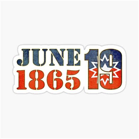 Juneteenth Blue Red Sticker For Sale By Parodigarts Redbubble