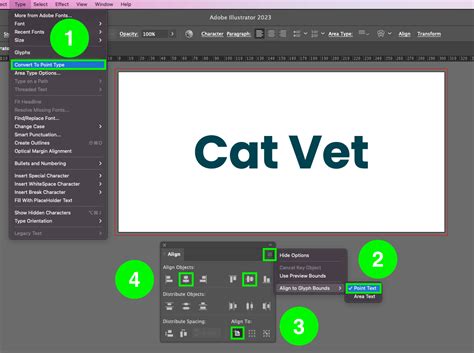 Easy Ways To Align Text In Adobe Illustrator