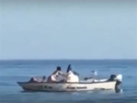 Couple Has Sex In A Boat On The Waterfront Of Gelendzhik Kxan36