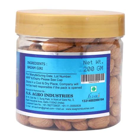 Sri Sauham Almond Badam Giri Cashew Kaju Kismish And Roasted And Salted