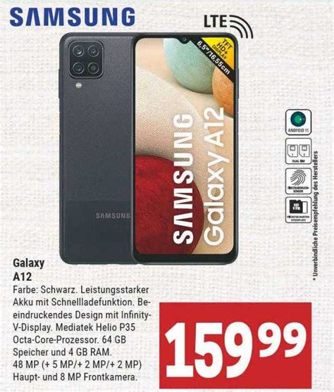 Samsung Galaxy A12 Angebot bei Marktkauf - 1Prospekte.de