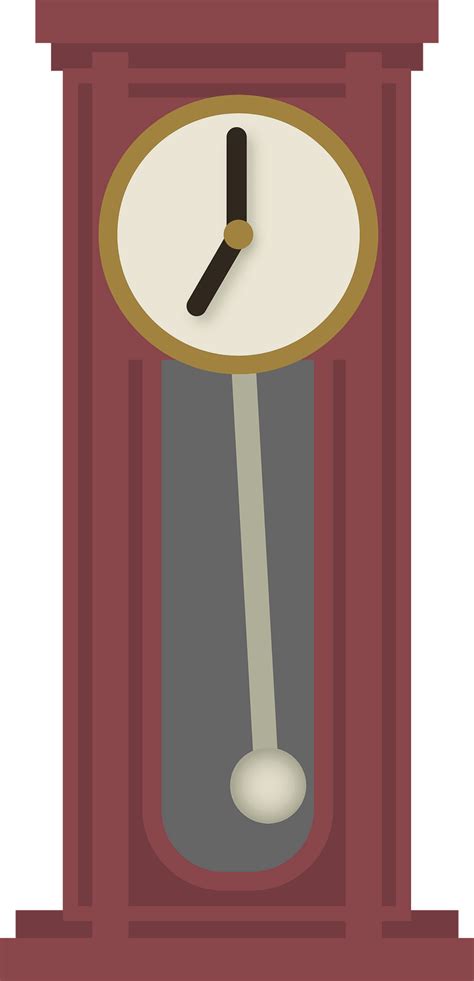 Clip Art Grandfather Clock