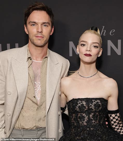 Anya Taylor Joy Flashes Her Underwear Under Semi Sheer Knitted Dress At