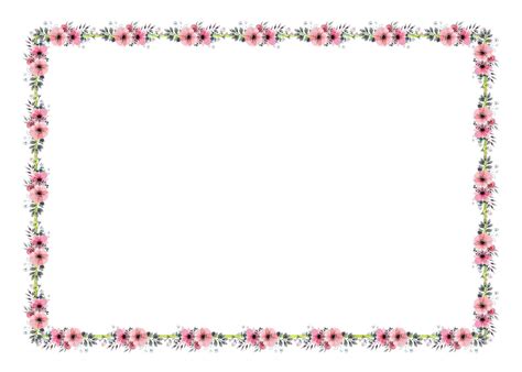 Цветочная рамка для текста на прозрачном фоне фото и картинки Abrakadabra Fun