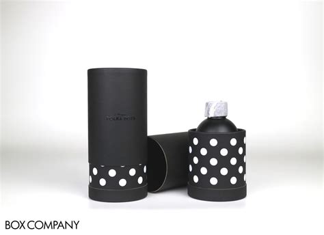 커피상자 폴카닷 지통형 고급커스텀박스 커스텀박스 샘플 박스제작 전문업체 박스컴퍼니