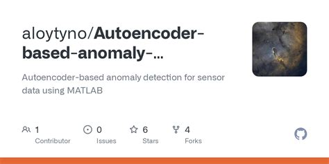 Github Aloytynoautoencoder Based Anomaly Detection For Sensor Data