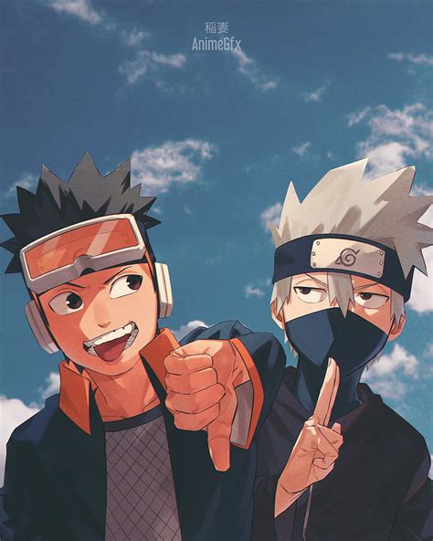 Obito And Kakashi Wallpaper