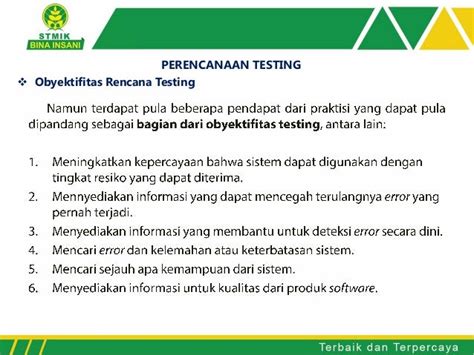 Pertemuan 2 Prinsip Prinsip Testing