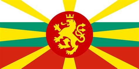 Pan-Bulgarian flag by hosmich on DeviantArt