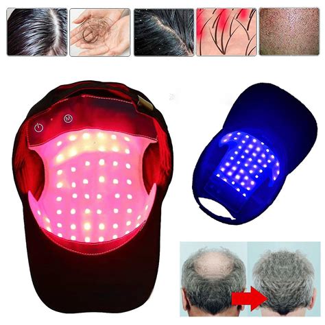 Nm Infrared Red Light Therapy Hat Hair Fast Regrowth Anti Hair Loss Cap Fruugo UK