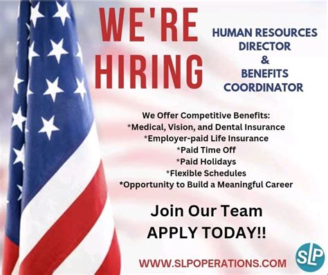 Slp Operations On Linkedin Hiring Hiringhr Benefits Humanresource Nowrecruiting