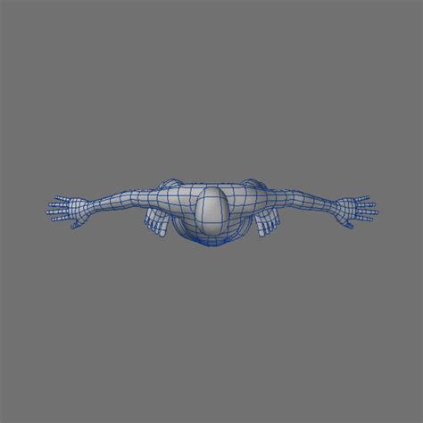 Low Poly Base Mesh Female 3d Model 10 Obj Lwo Free3d
