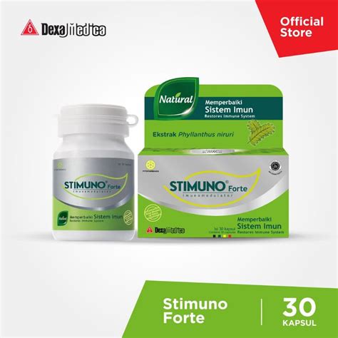 Jual Stimuno Forte 30 Kapsul Herbal Untuk Imun Tubuh Multivitamin