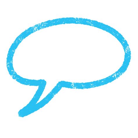 Blue Speech Bubble Shape 67520244 Png