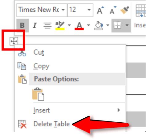 How To Save Ms Word Table As An Image Officebeginner