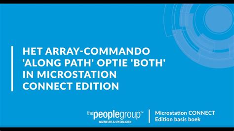 Voorbeeld Bij Het Array Commando Along Path Optie Both In