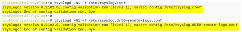 How To Create A Centralized Logging Rsyslog Configuration