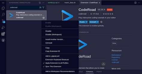 Coderoad Start Doesnt Appear On Visual Studio Code Backend