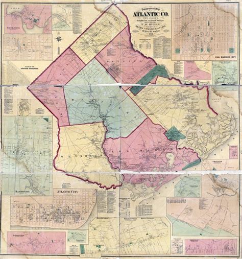 Atlantic County Nj Street Map Four Ways To Redistrict Atlantic County