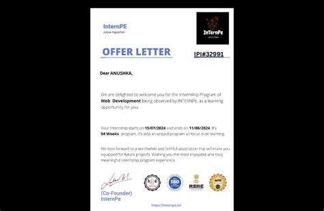 Anushka On Linkedin Internship Newbeginnings Milestone