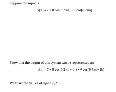 Solved 3 An Iir Filter Described By The Following