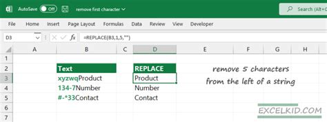 Remove First Character From String Excel Bootcamp