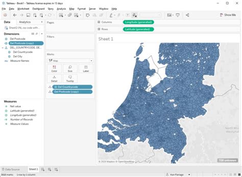 Plotting Netherlands Zip Codes On Map Tableau 10 2