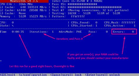 Test RAM With Memtest86 Or Memtest86 HeelpBook