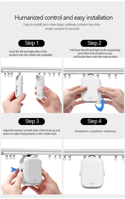 App Remote Control Electric Intelligent Curtain Assistant Electric