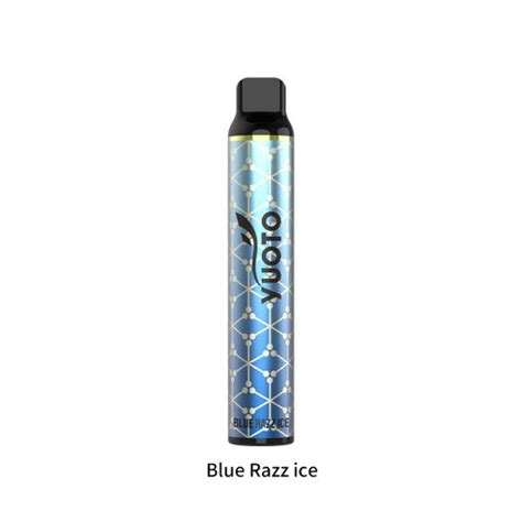 Buy Yuoto Luscious Blue Razz Ice Puffs Disposable Vape For Price AED With Delivery In