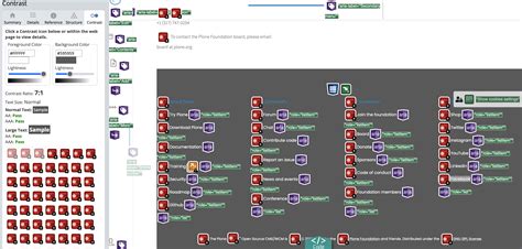 Fix Color Contrast On The Footer Issue Collective Volto Plone