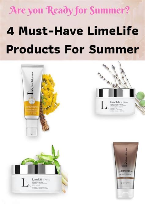 4 Must Have Limelife Products For Summer Artofit