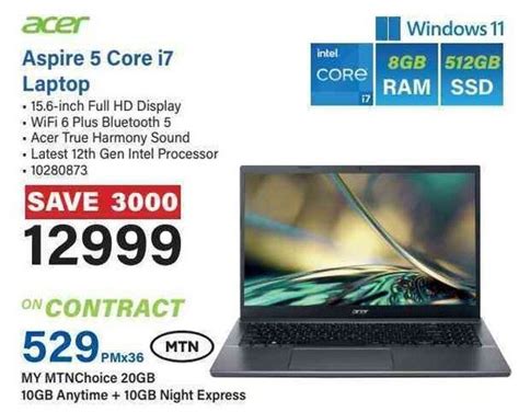 Acer Aspire Core I Laptop Offer At Incredible Connection