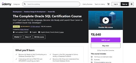 Best Oracle Courses